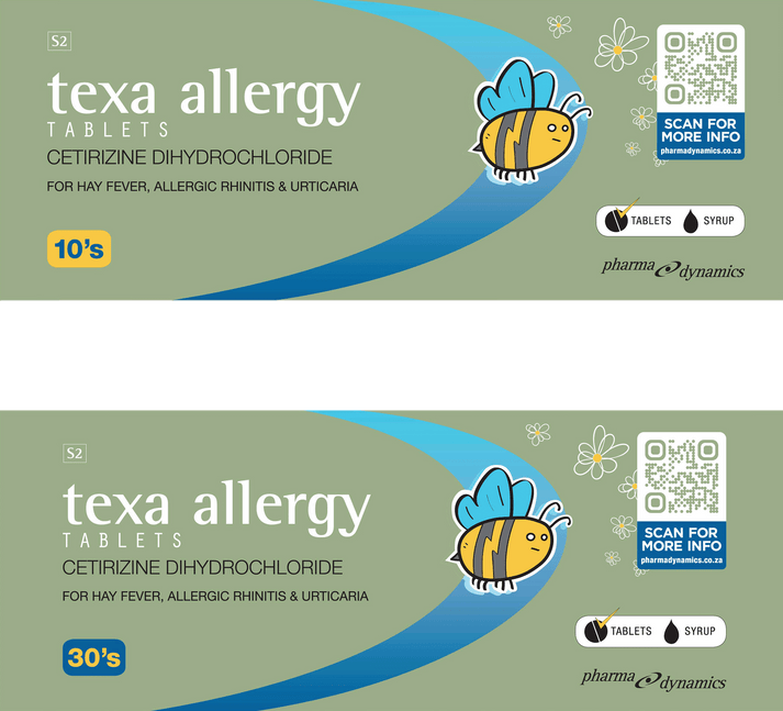 Texa Allergy Tablets – City Plaza Pharmacy