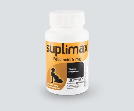 Suplimax FOLIC ACID 5 mg - 30’s – City Plaza Pharmacy